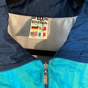 Wilson | Jackets & Coats | Vintage Wilson Retro Windbreaker | Poshmark
